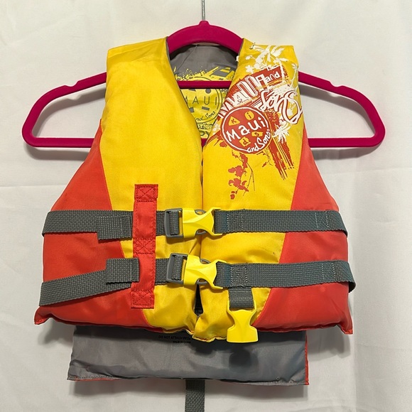 Maui and Sons | Swim | Maui Sons Type Iii Pfd Life Child Jacket | Poshmark